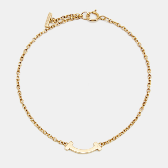 Tiffany & Co. | Jewelry | Tiffany Co Tiffany T Smile 8k Yellow Gold ...